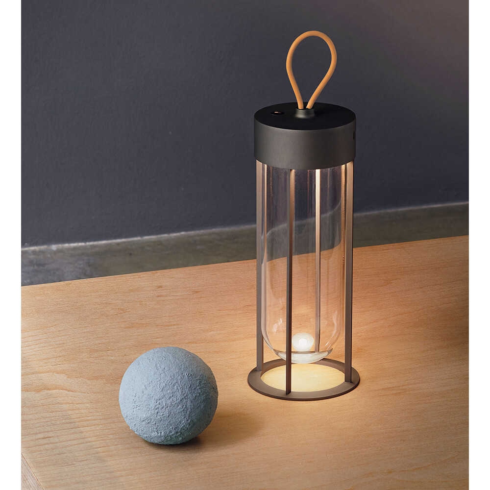 Flos In Vitro Unplugged Portable Table Lamp | Utility Design UK