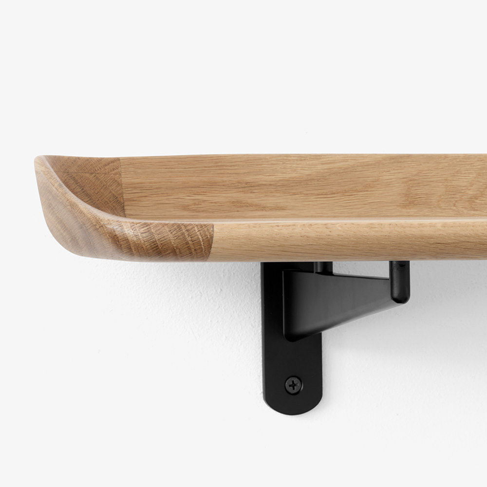 &Tradition Guild Shelf | Solid Oak & Walnut