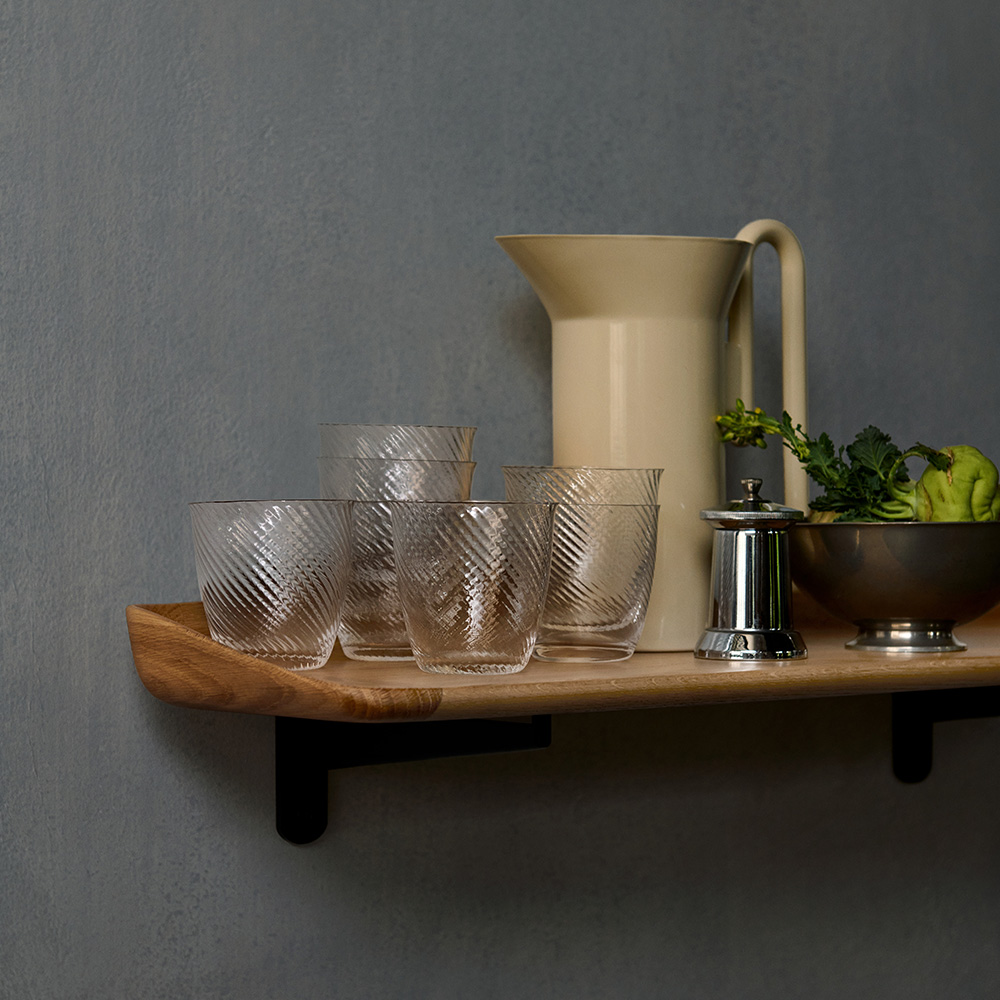 &Tradition Guild Shelf | Solid Oak & Walnut