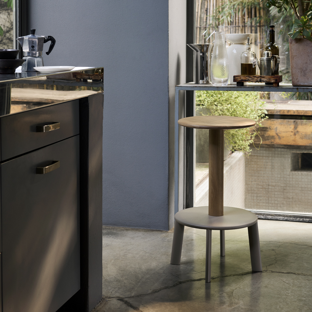 Beautiful in design and execution, the &Tradition Massif Counter Stool ...