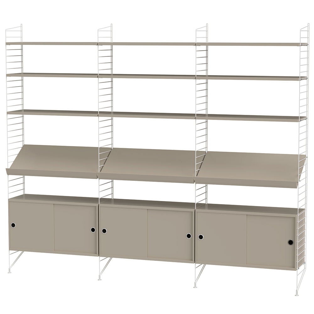 String Shelving Living Room Bundle L G | Utility Design UK