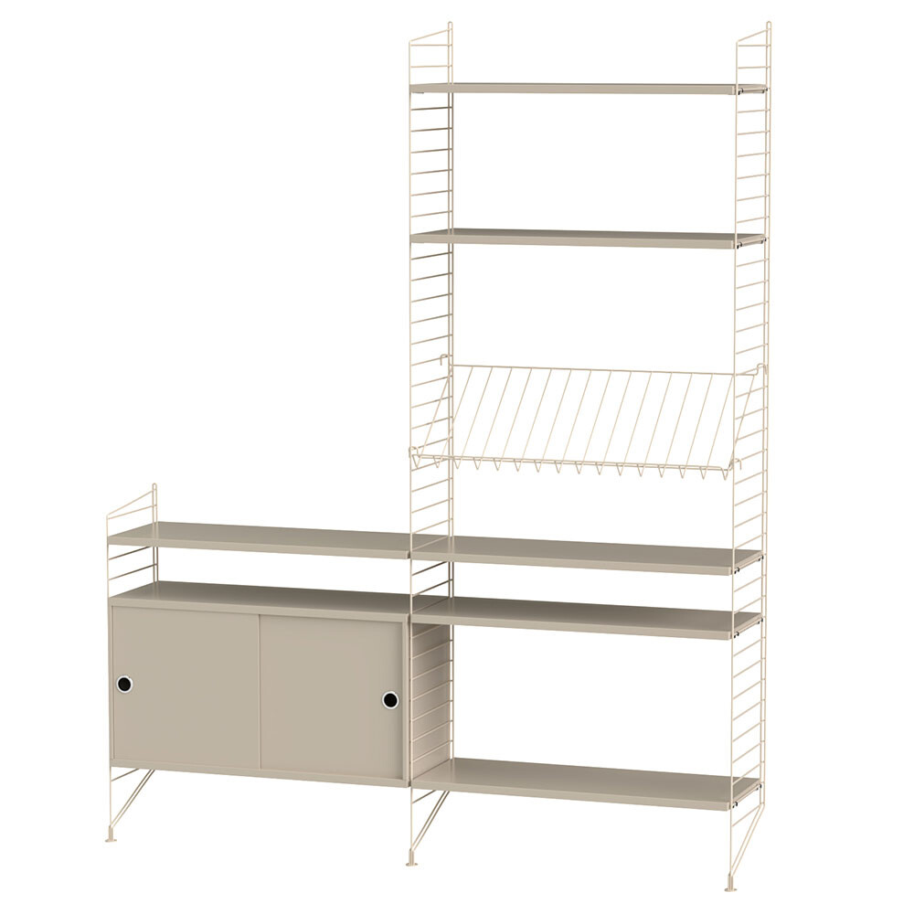 String Shelving Living Room Bundle L K | Utility Design UK