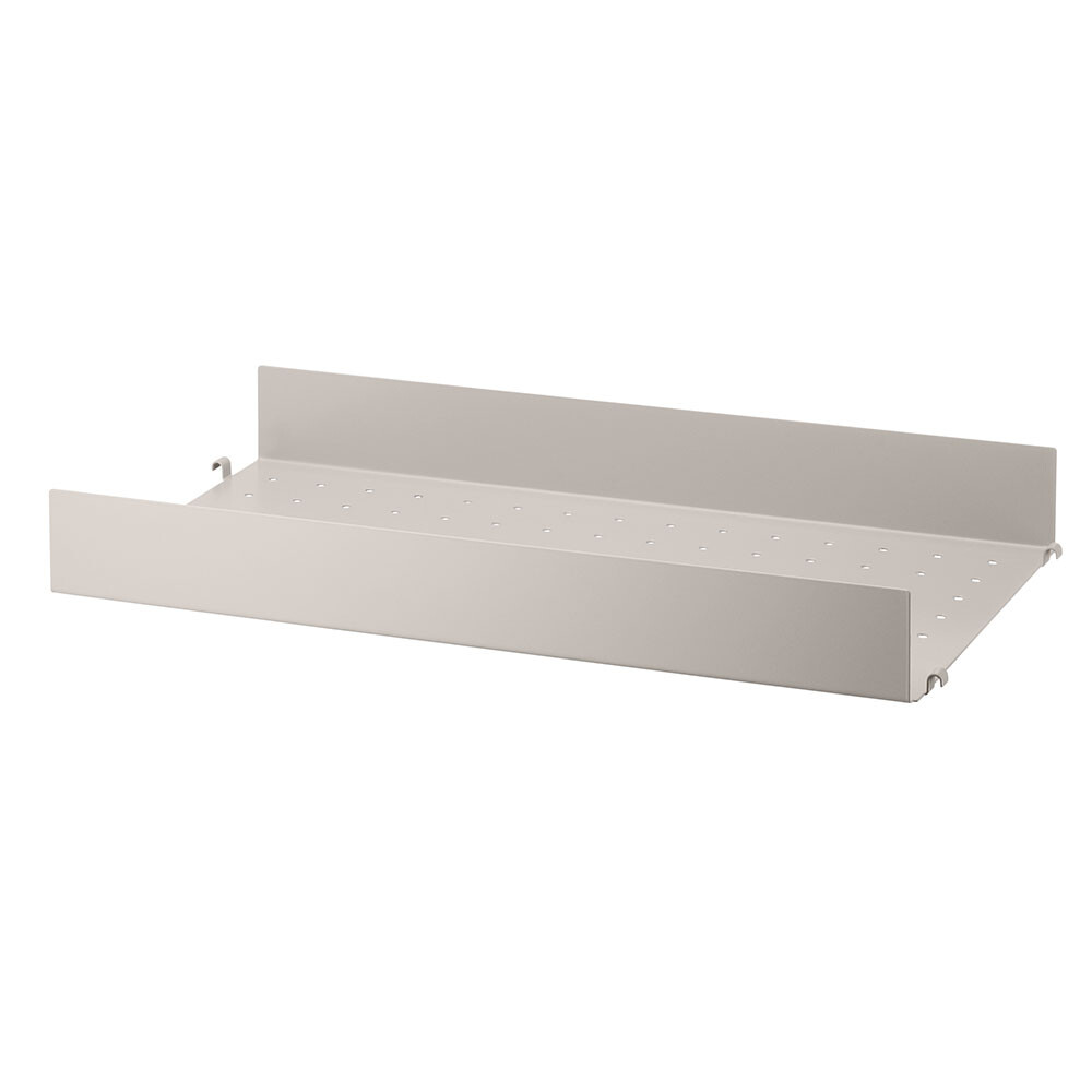 Buy the String Shelving Metal Shelves, High Edge , Free UK delivery