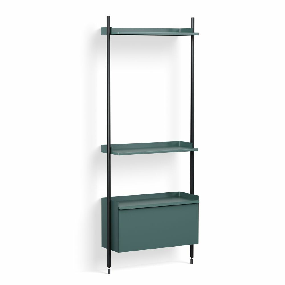 HAY Pier Shelving System 141 - 1 Column | Utility Design UK