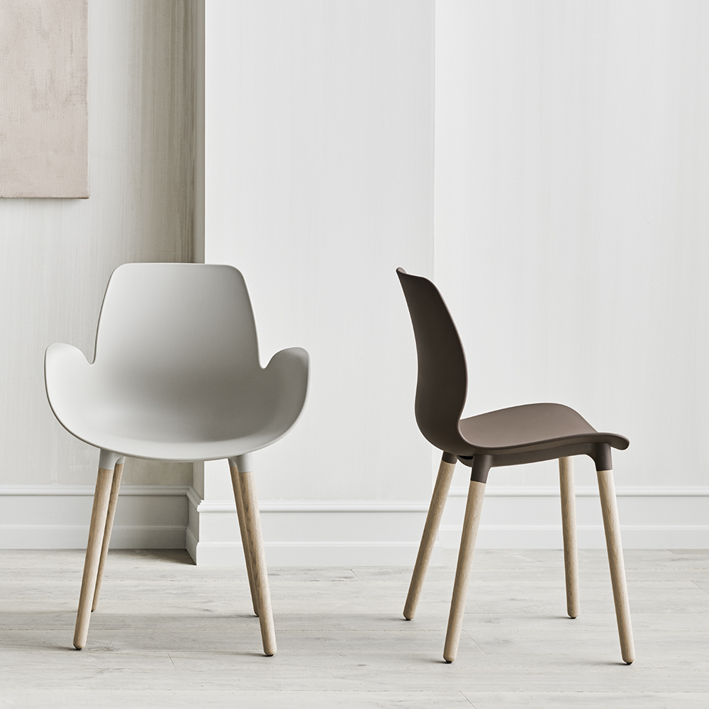 Bolia Seed Armchair - Wooden Legs | Utility Design UK
