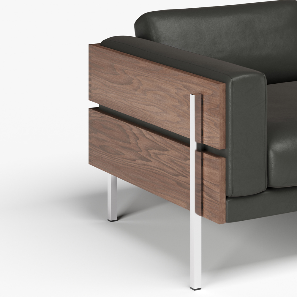 The Case Furniture Forum Sofa - 3 Seater is a reissued classic from the ...