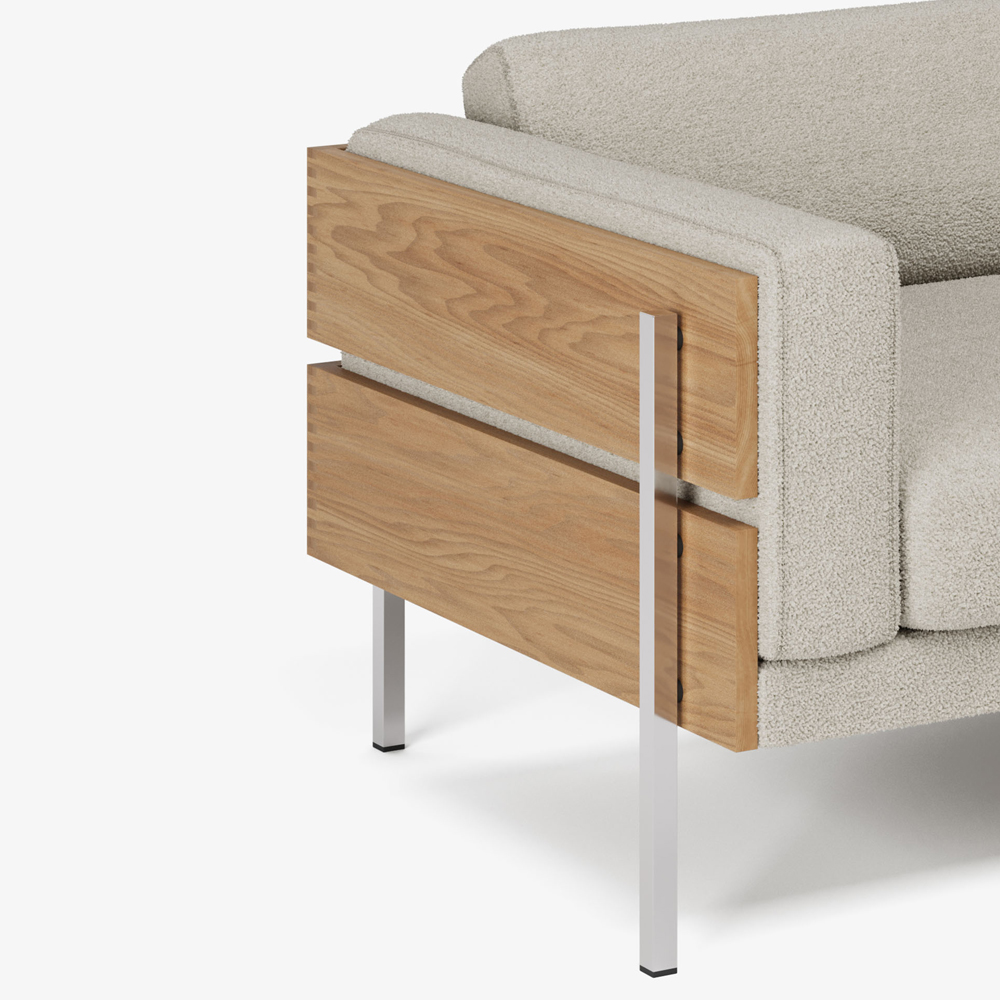 Beautifully crafted, the Case Furniture Forum Armchair is an icon of ...