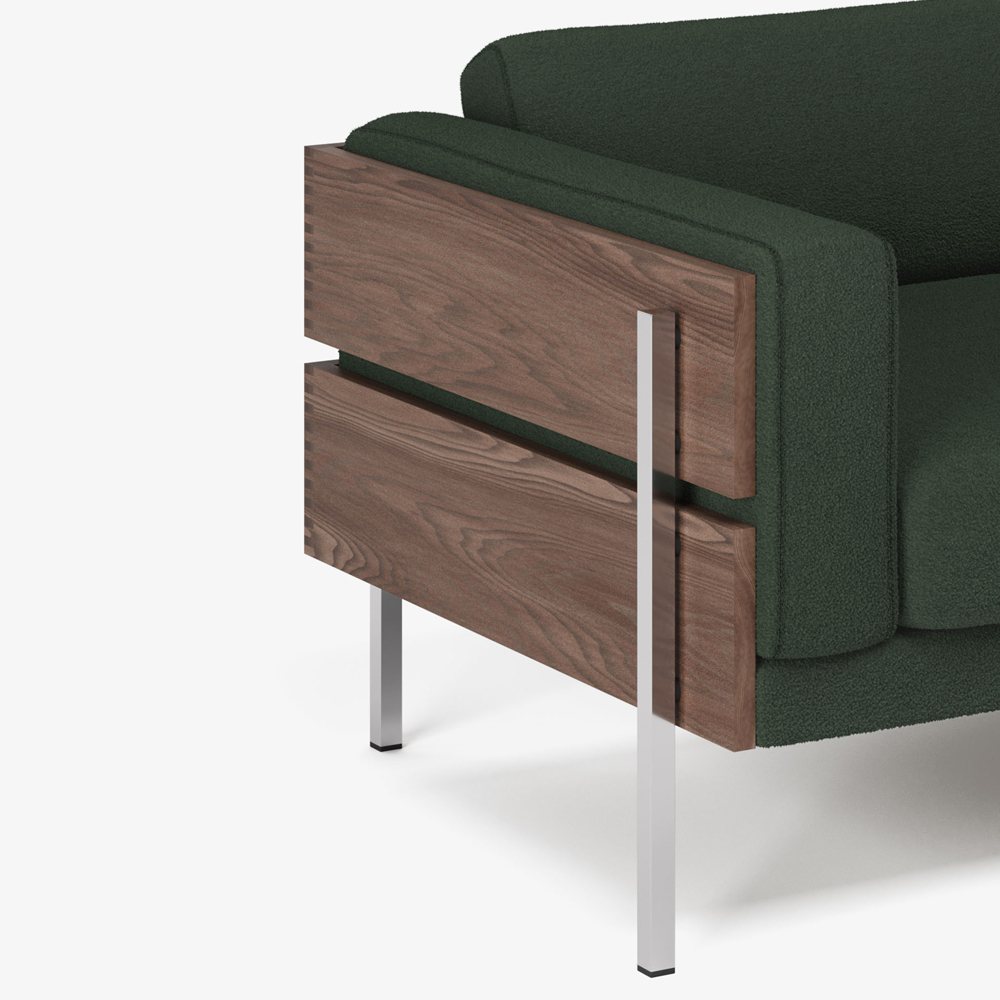 The Case Furniture Forum Sofa - 3 Seater is a reissued classic from the ...