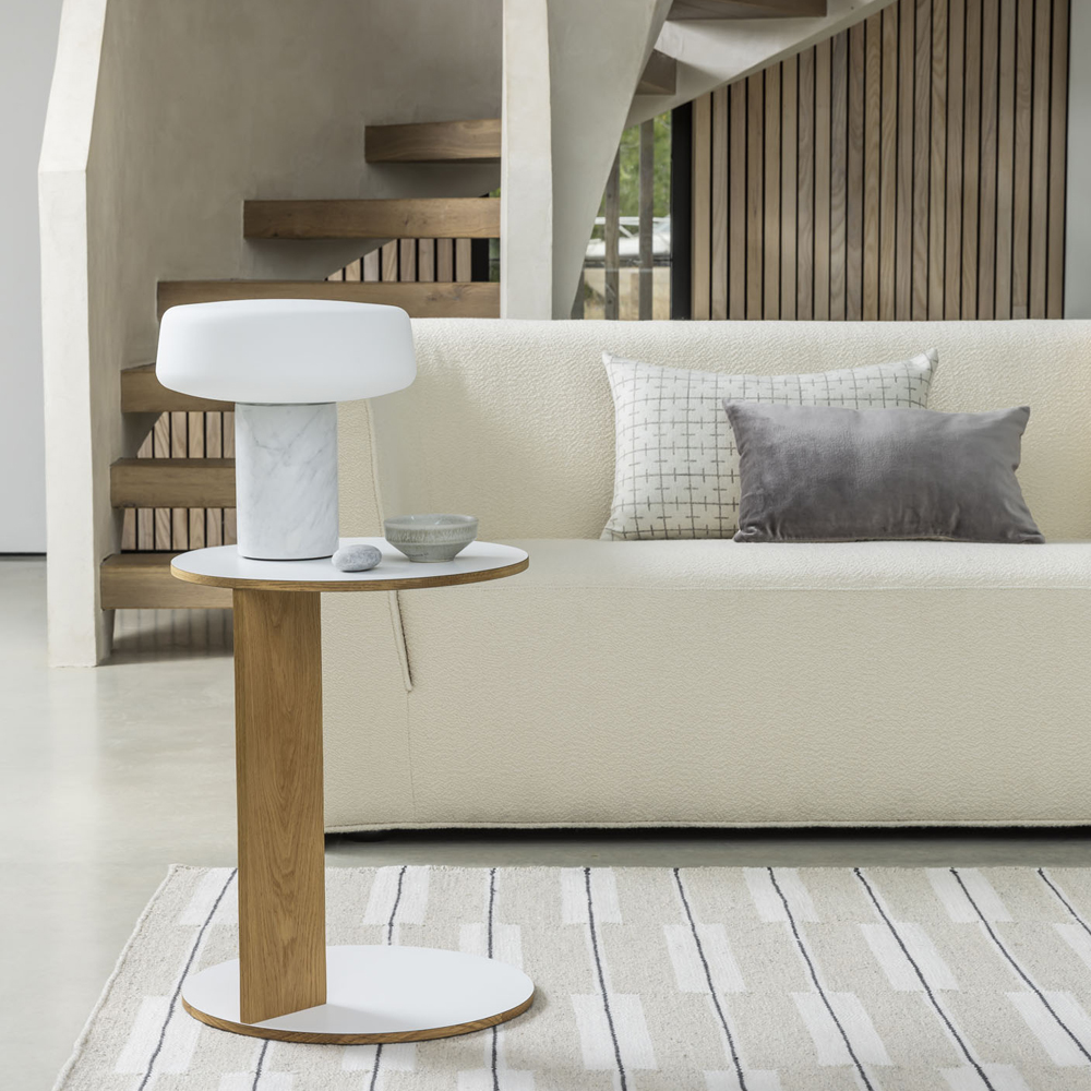 The Case Furniture Overhang Table - Round is perfect for use as an ...