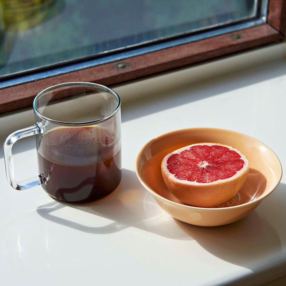 HAY Glass Coffee Mug | Utility Design UK