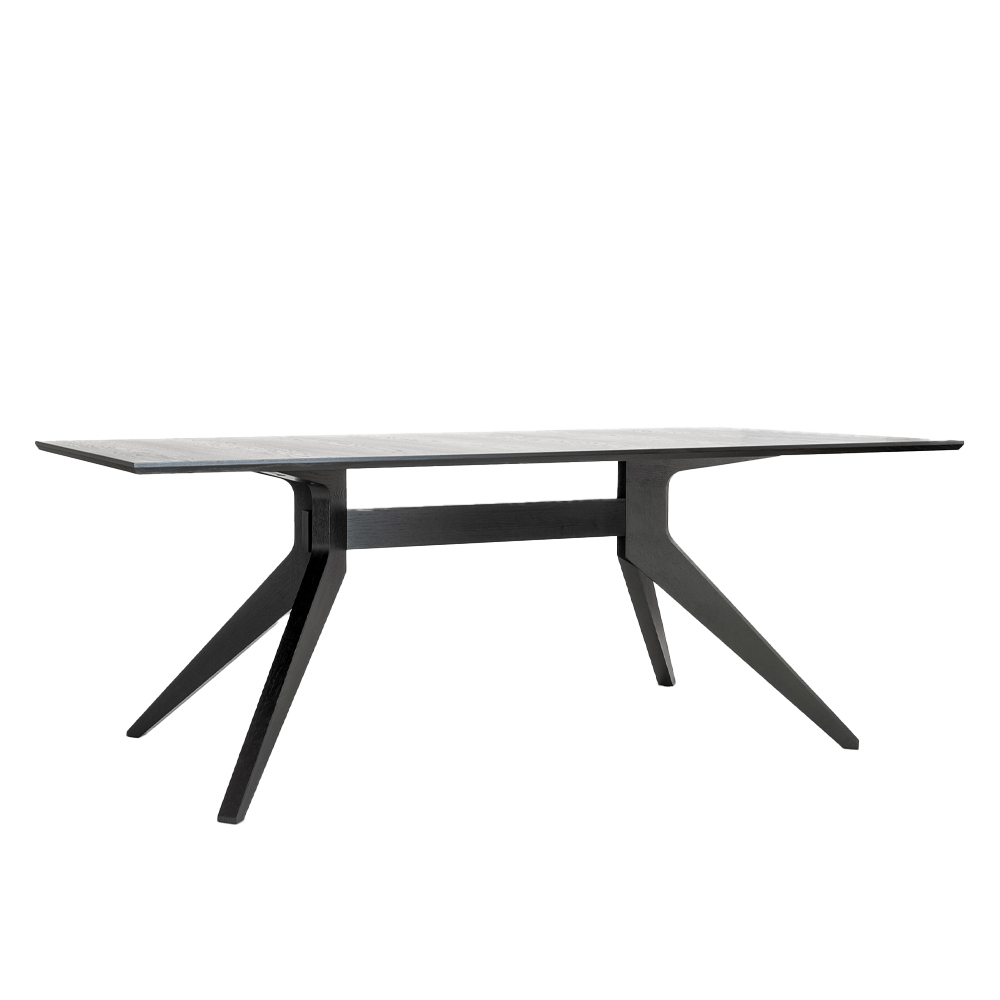 The Case Furniture Cross Fixed Dining Table is available in three ...