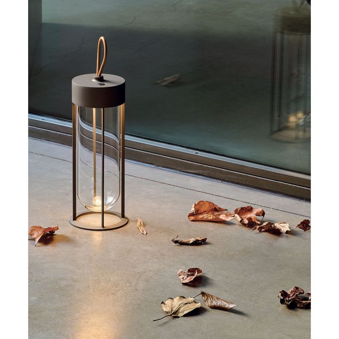 Flos In Vitro Unplugged Portable Table Lamp | Utility Design UK