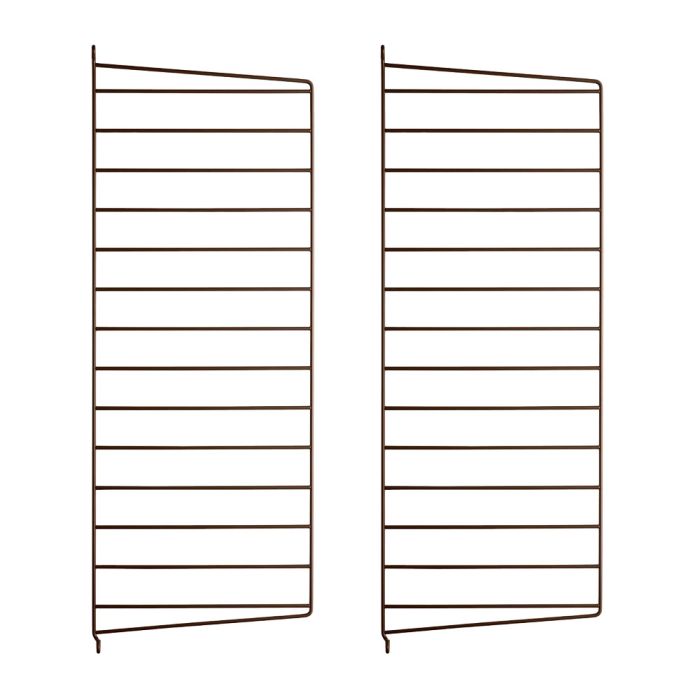 String Shelving Wall Side Panels |75 x 30cm, Brown