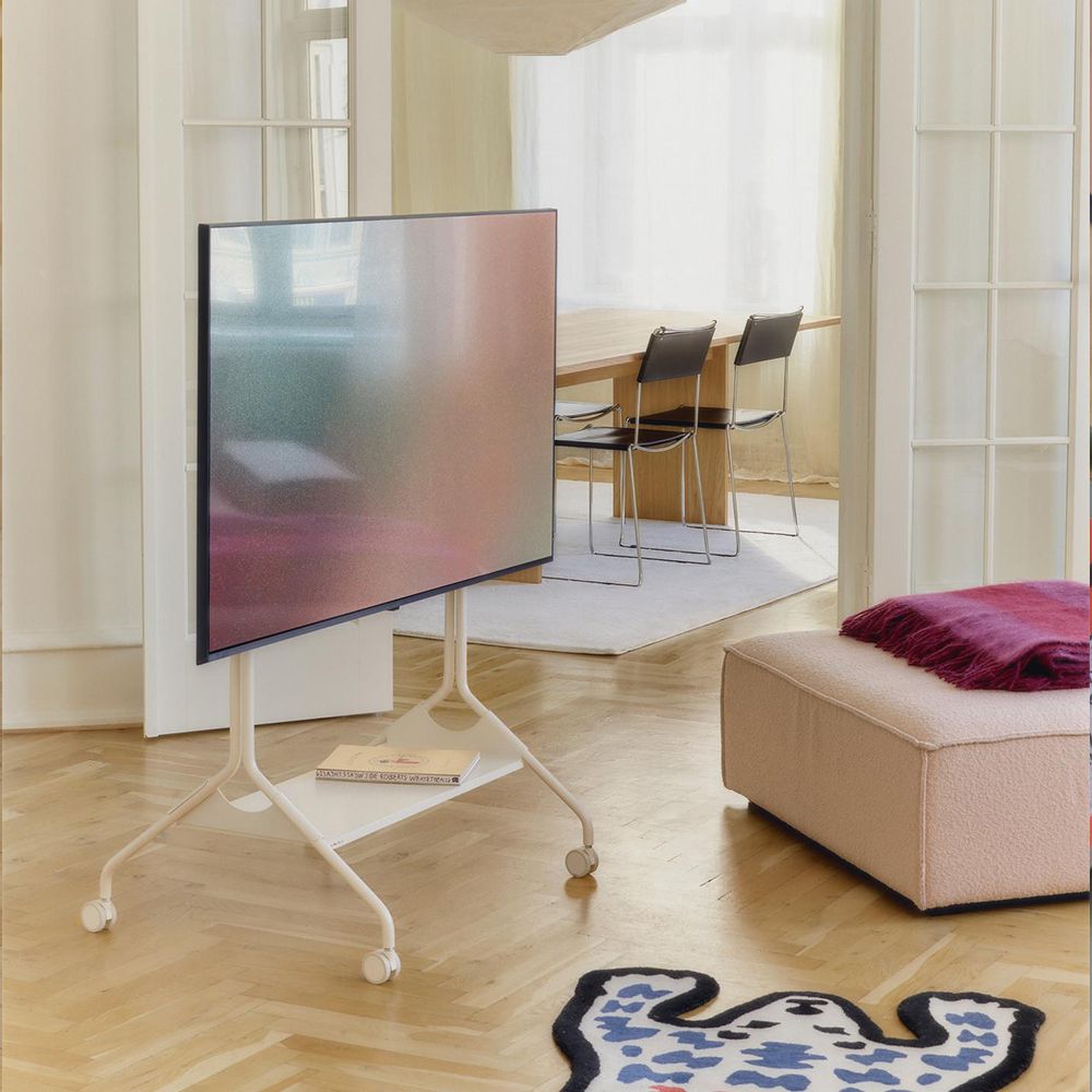 Buy the Pedestal Moon Rollin' TV Stand | Free UK Delivery