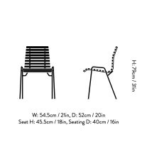 &Tradition RD4 RFH Terrace Chair| Utility Design UK