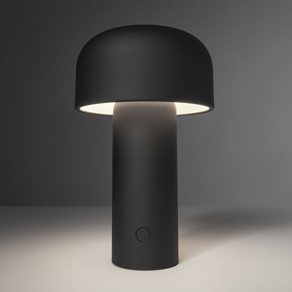 Flos Bellhop Table Lamp - Matt Black | Utility Design UK