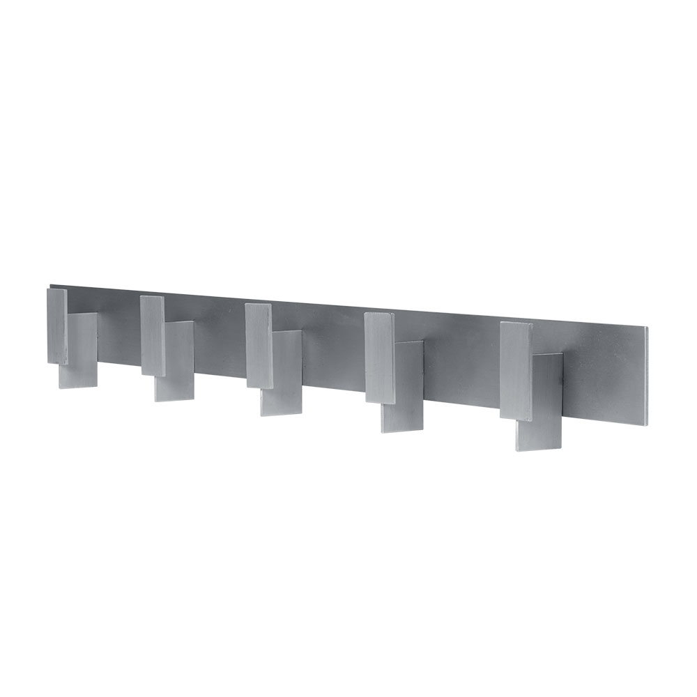 Ferm Living Lager Coat Rack | Wall-Mounted Rack w. 5 Hooks