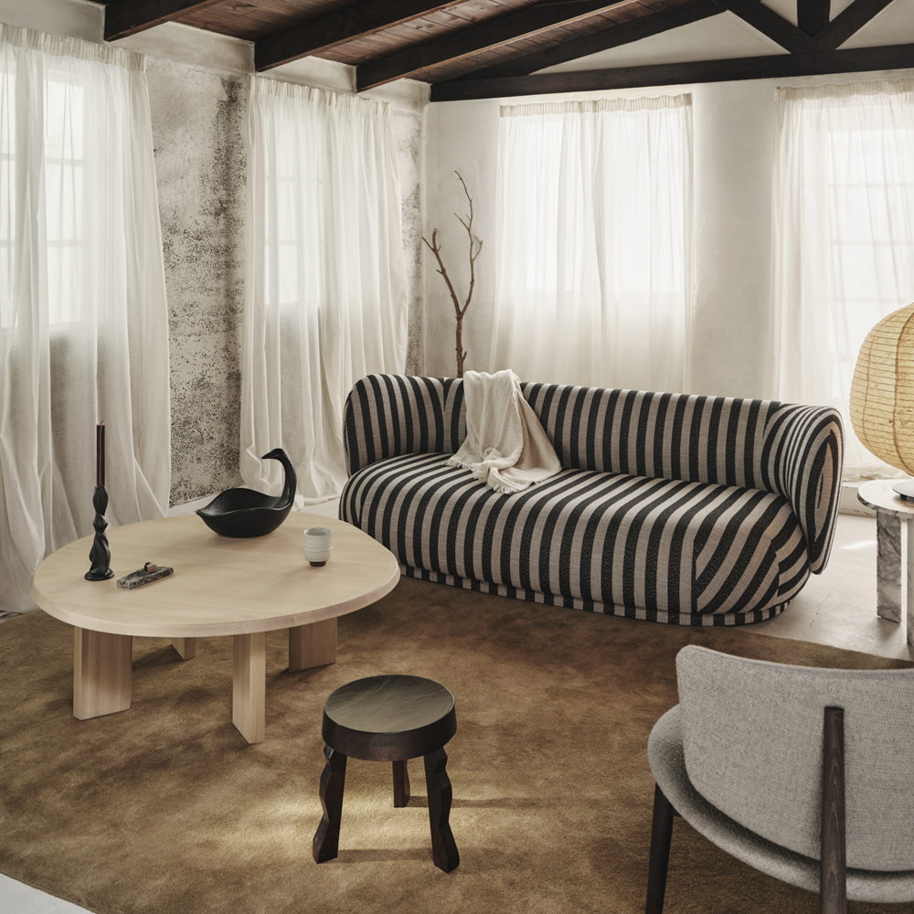 Generously proportioned, the Ferm Living Rico Lounger Sofa is available ...