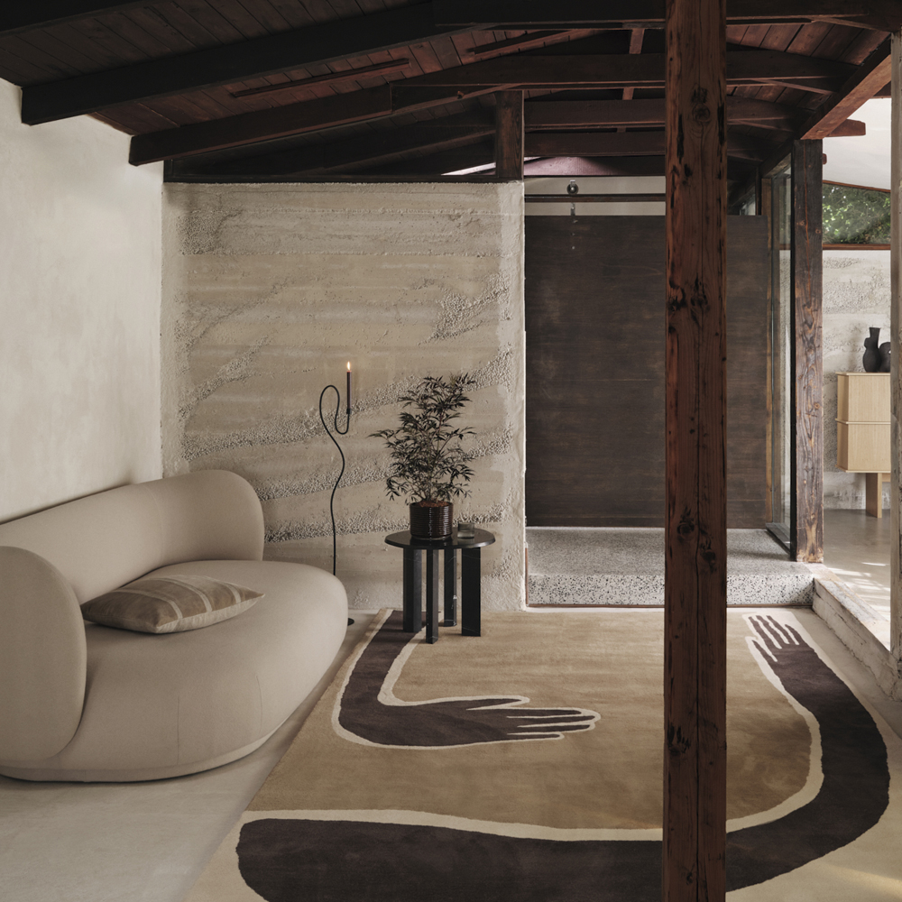 Generously proportioned, the Ferm Living Rico Lounger Sofa is available ...