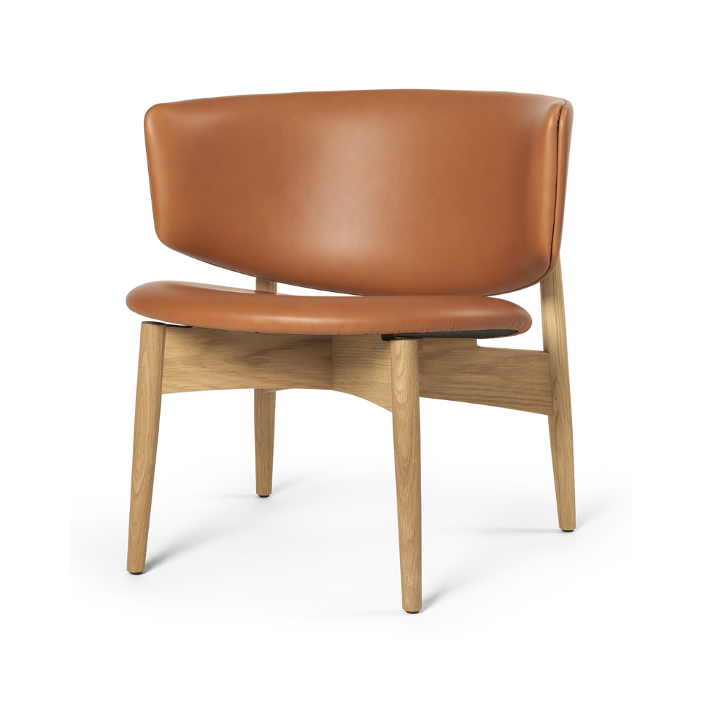 Ferm Living Herman Lounge Chair - Wooden Base | Utility Design UK