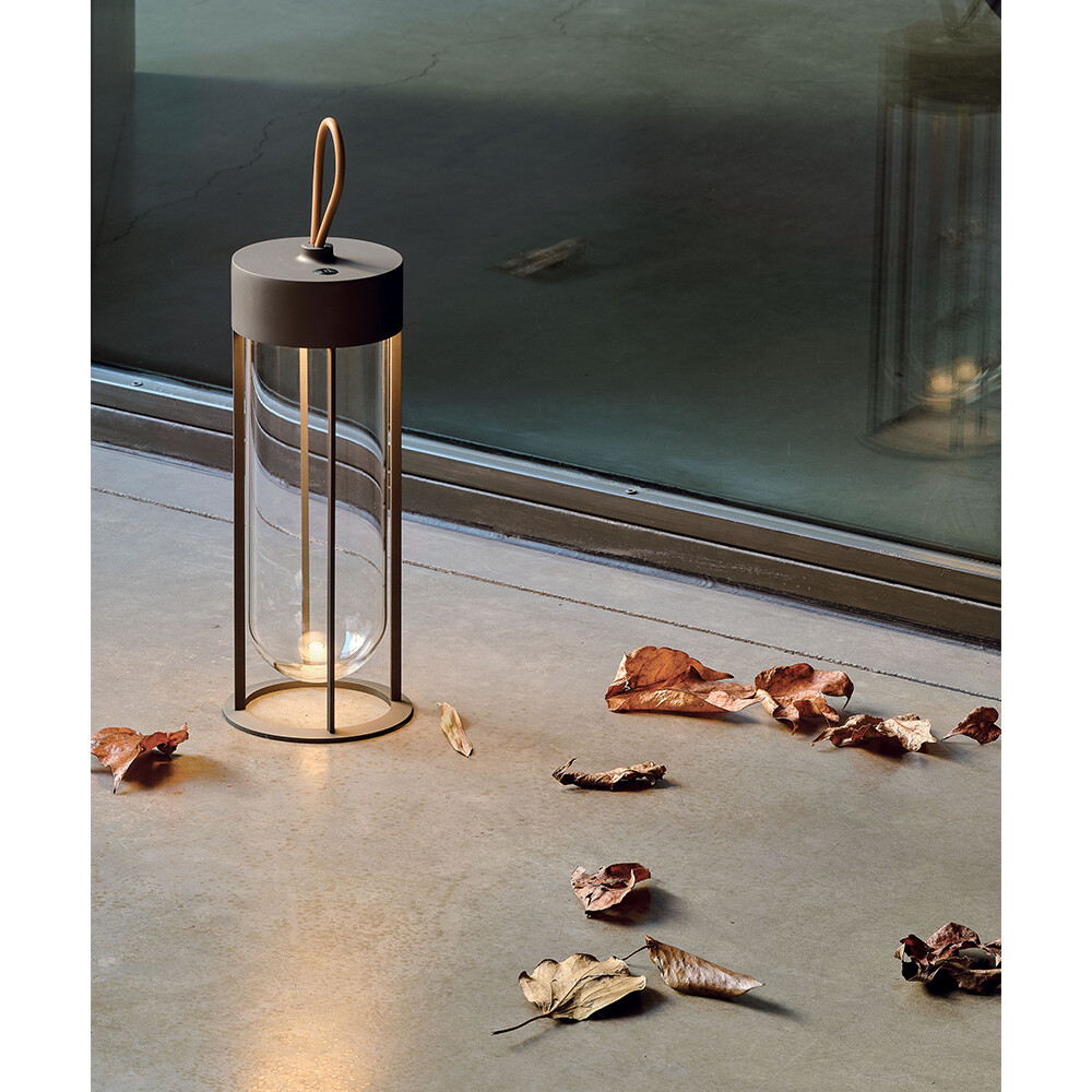 Flos In Vitro Unplugged Portable Table Lamp | Utility Design UK
