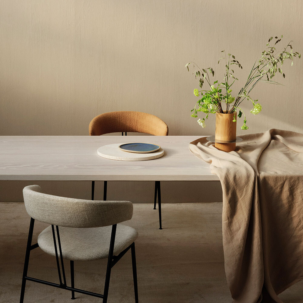 Gubi Violin Chair - Fully Upholstered by GamFratesi | Utility Design UK
