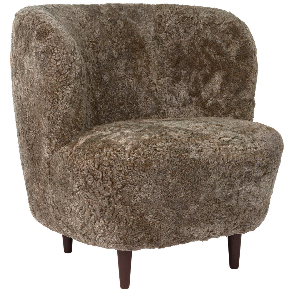 Gubi Stay Sheepskin Lounge Chair | Utility Design UK