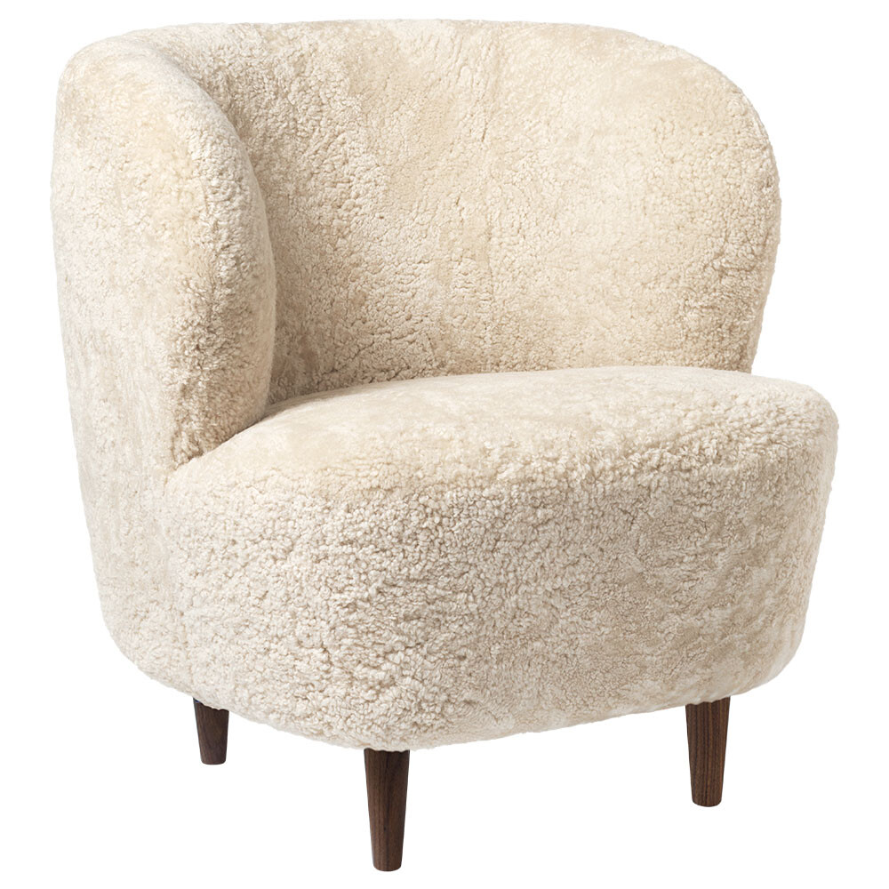 Gubi Stay Sheepskin Lounge Chair | Utility Design UK