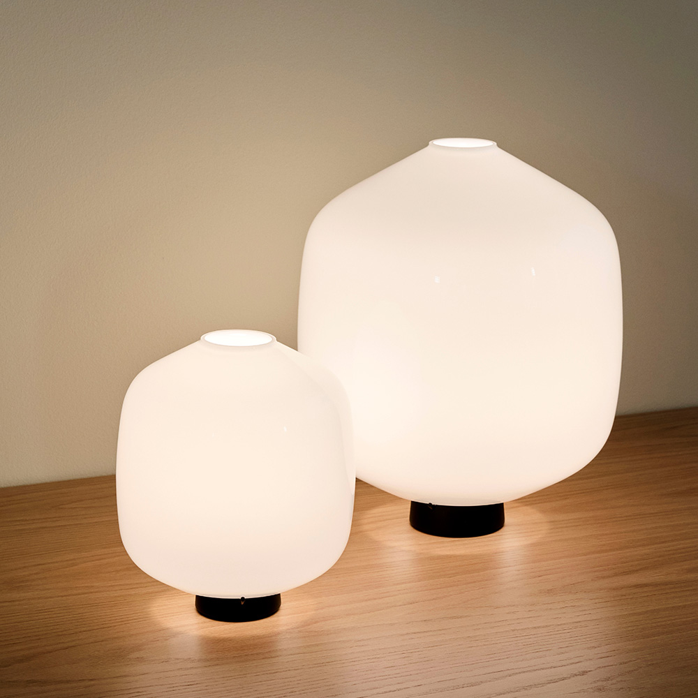 HAY Buoy Table Lamp | Opal Glass Shade