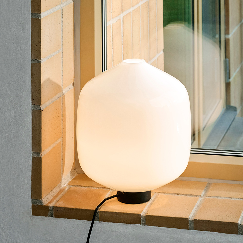HAY Buoy Table Lamp | Opal Glass Shade