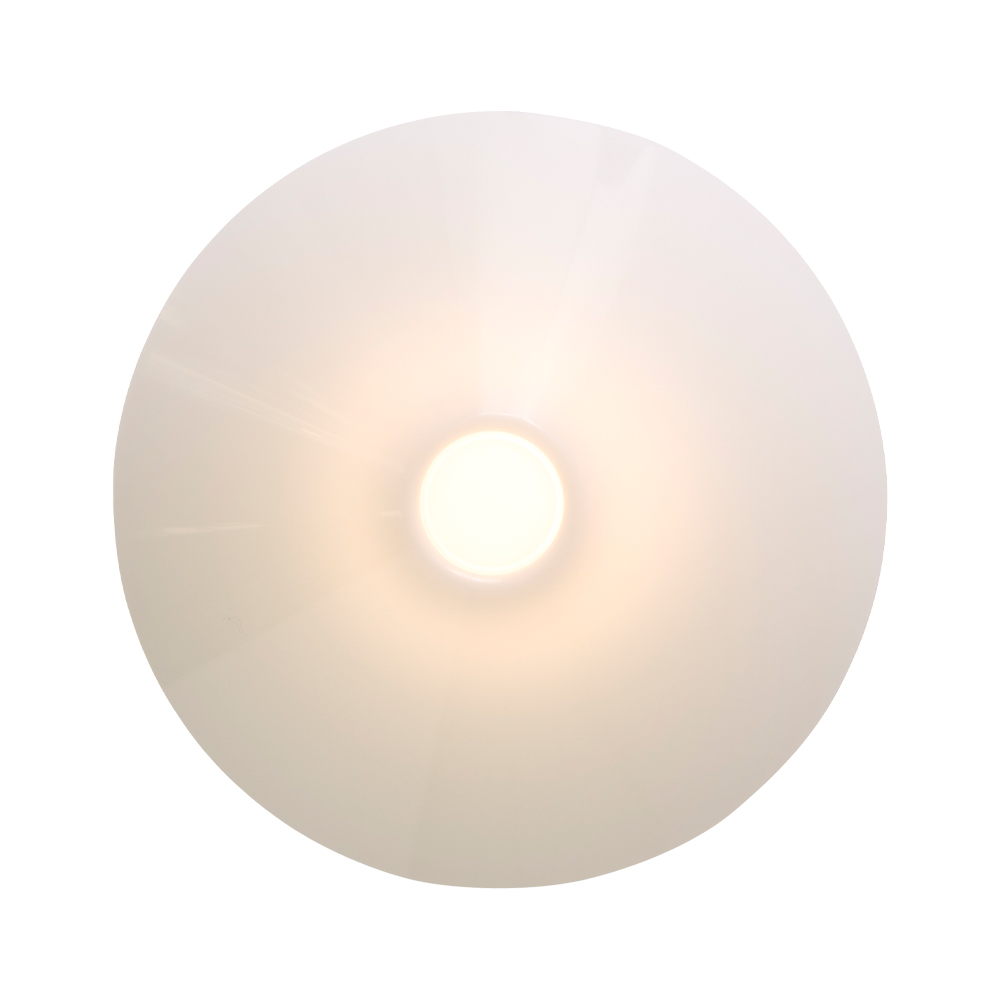 The HAY Ono Flush Mount Lamp - 350 from Aspekt Office makes for a quiet ...