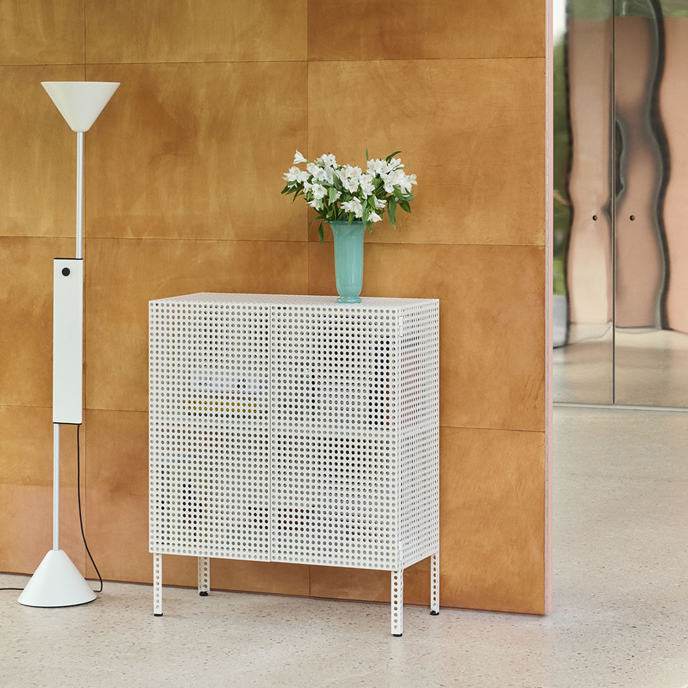 HAY Medium Perforated Medium Floor Cabinet | Modern Storage