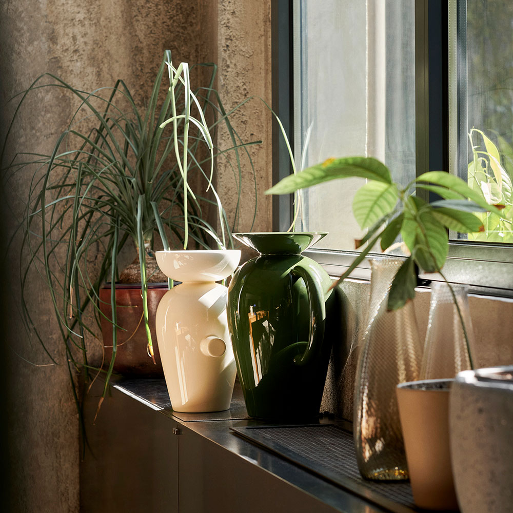 &Tradition Momento Vase JH41 - Emerald | Utility Design UK