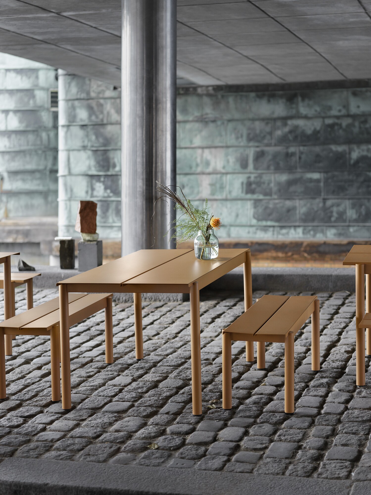 Muuto Linear Steel Outdoor Table | Utility Design UK