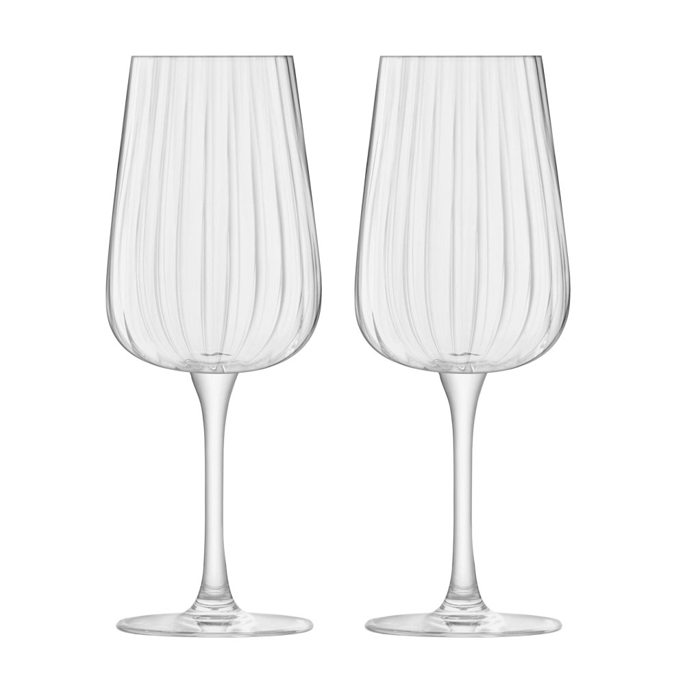 LSA Glassware Arc Flow Flute Glass | Set of 2