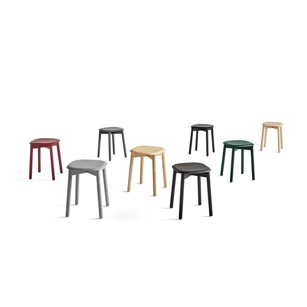 HAY Soft Edge Stool 72, Wooden | Utility Design UK