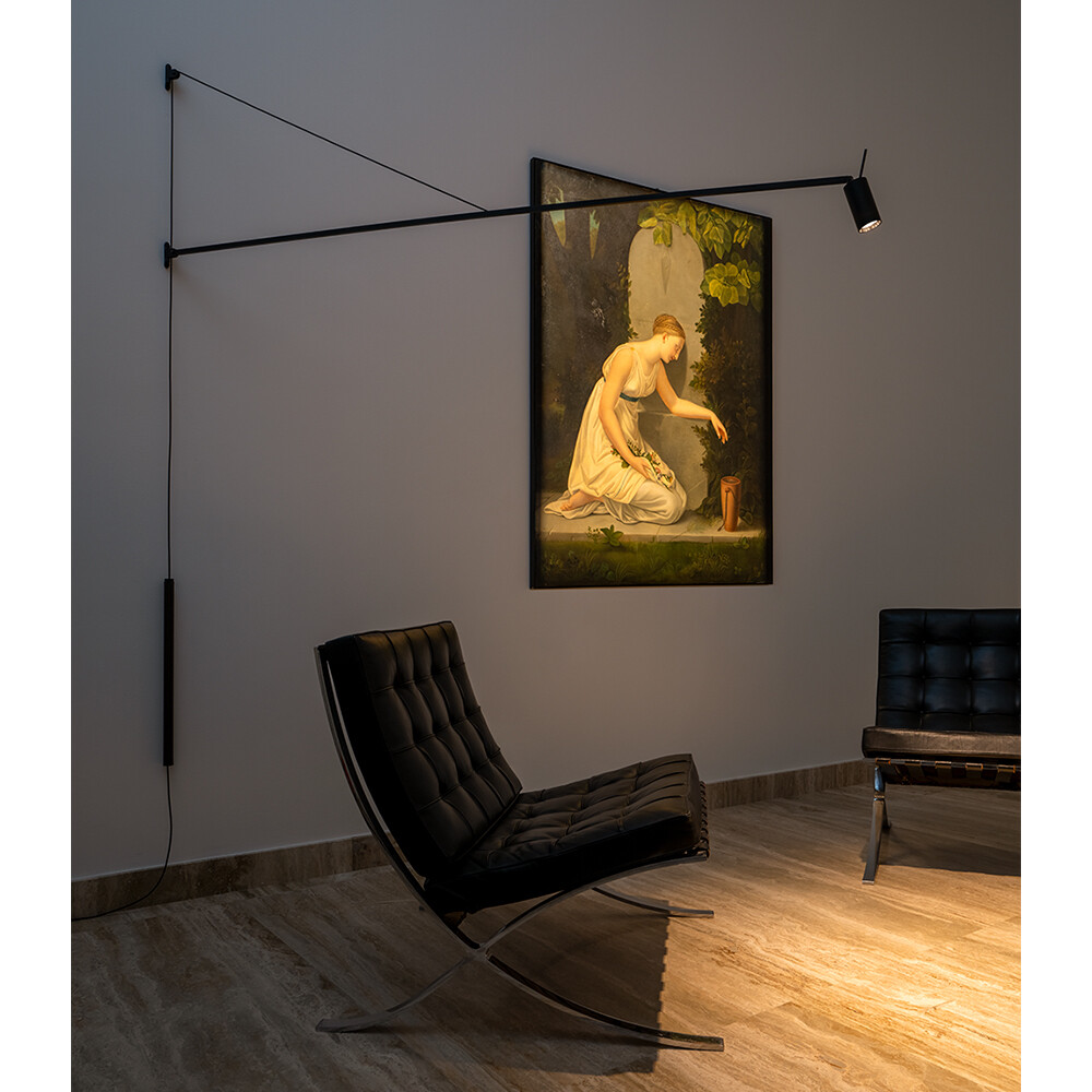 Nemo Lighting Swan Wall Light | Utility Design UK