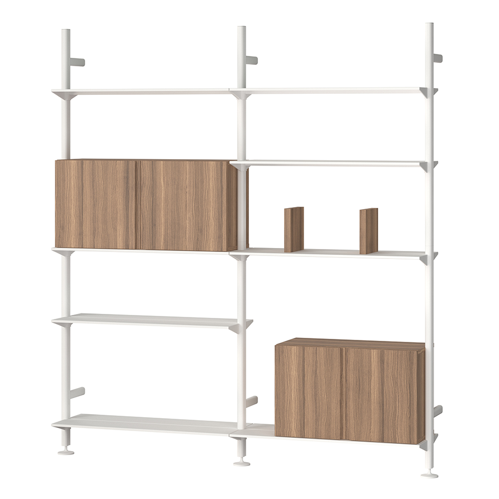 Pira G2 Shelving Bundle - Wall Mounted A | Utility Design UK