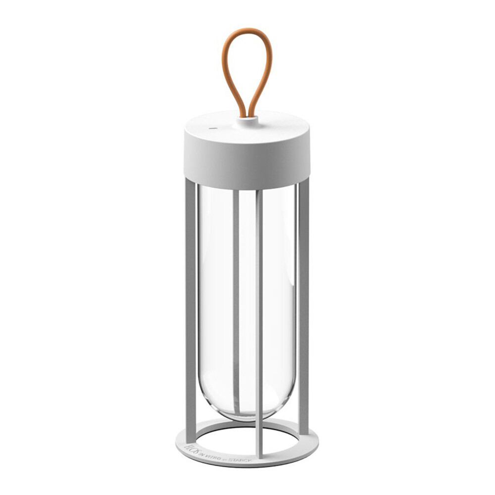 Flos In Vitro Unplugged Portable Table Lamp | Utility Design UK